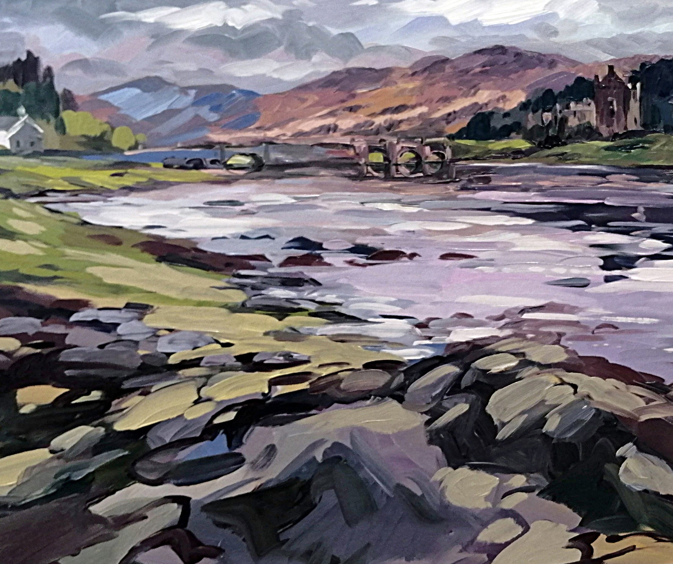 A Lonely Joy, Eilean Donan Castle, Scotland – Julia Borodina Fine Art