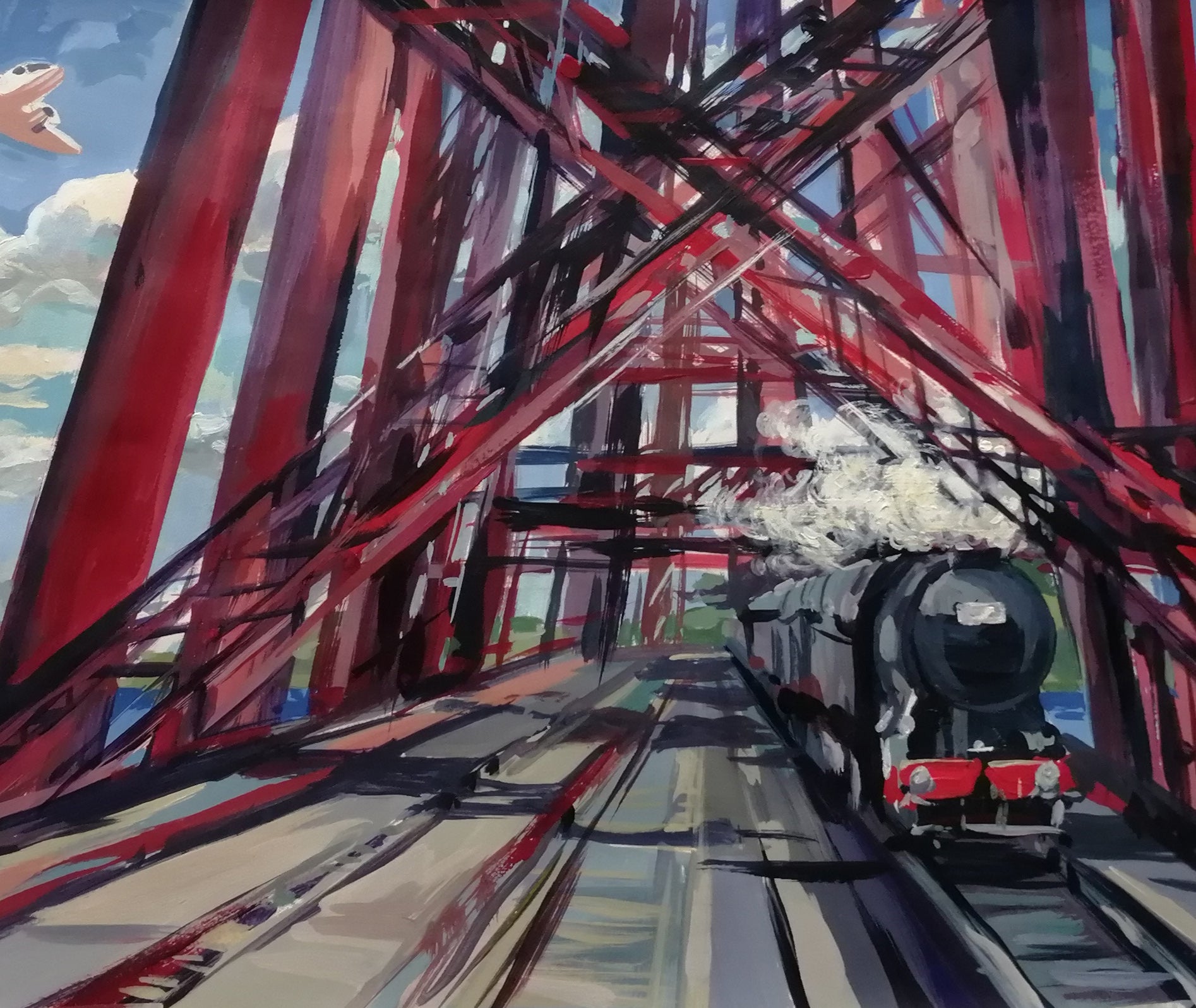 Forth Bridge (print) – Julia Borodina Fine Art