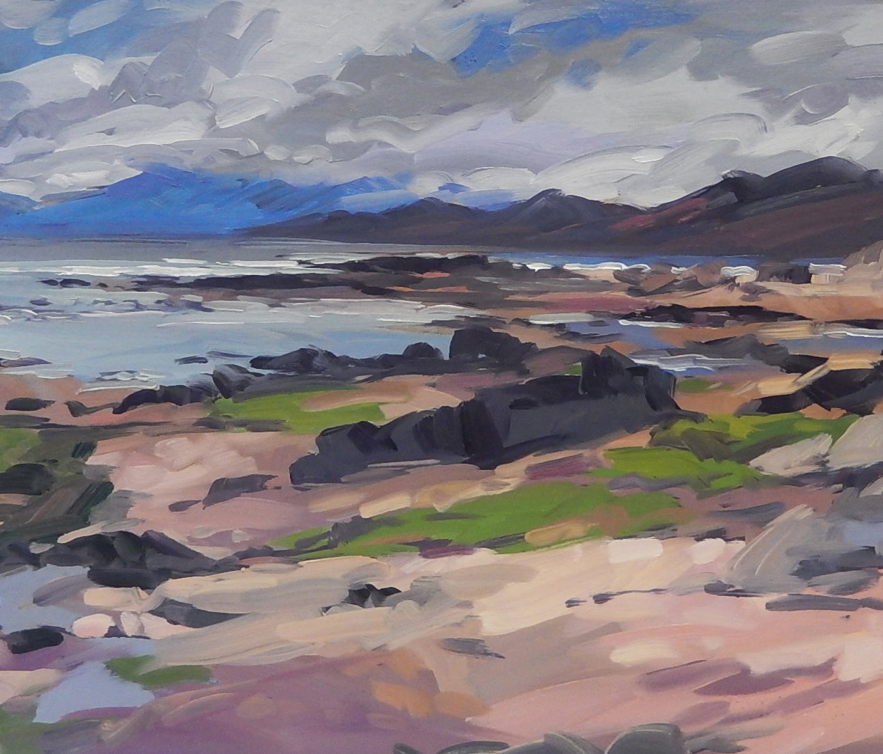 Loch Eishort from Ord River, Isle of Skye – Julia Borodina Fine Art