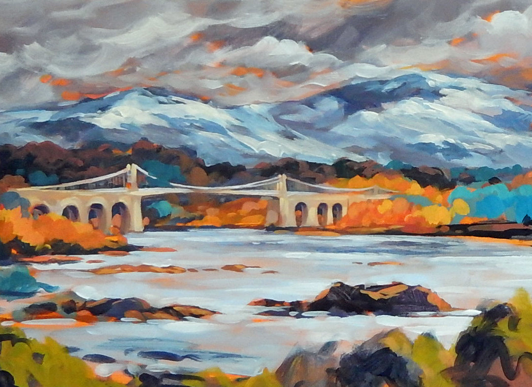 Menai Bridge, North Wales – Julia Borodina Fine Art